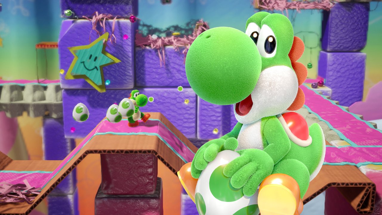 Yoshi's Crafted World: 'The Shogun's Castle' Stage (and its Flip Side ...