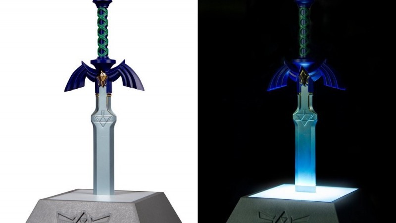 This Zelda Master Sword Lamp Will Keep The Poes At Bay