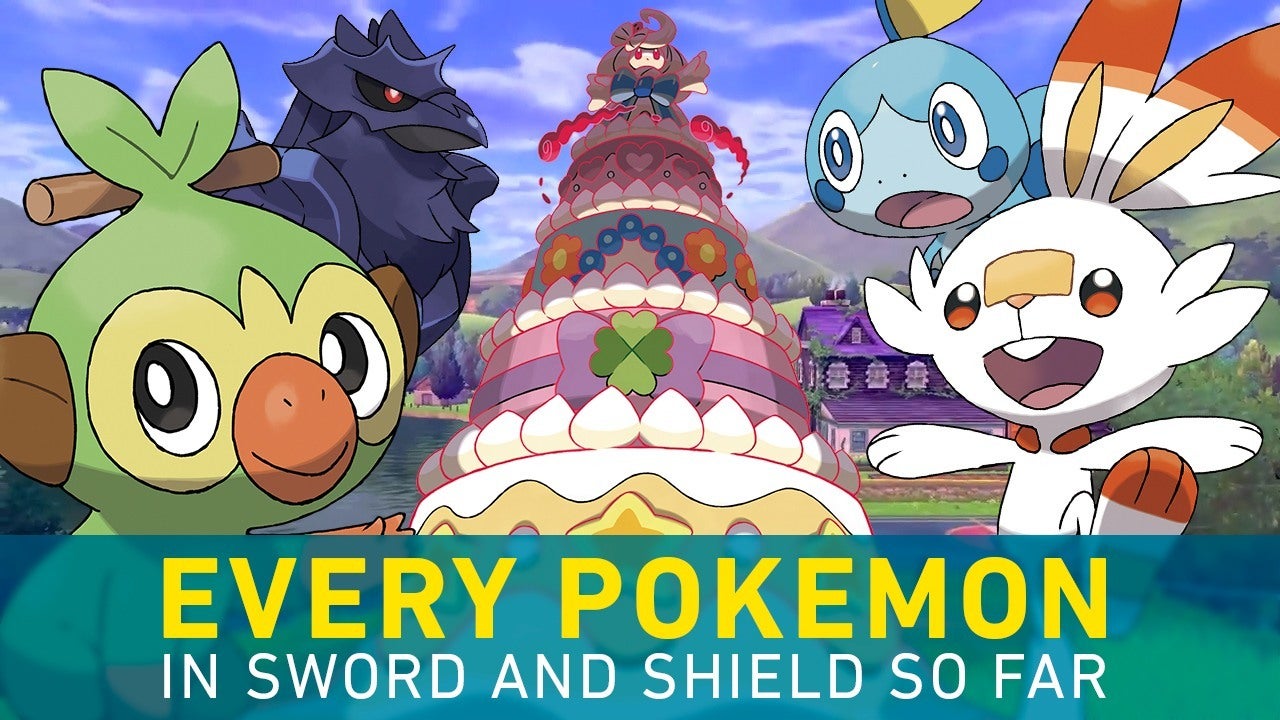 All the Pokemon of the Galar Region (So Far)