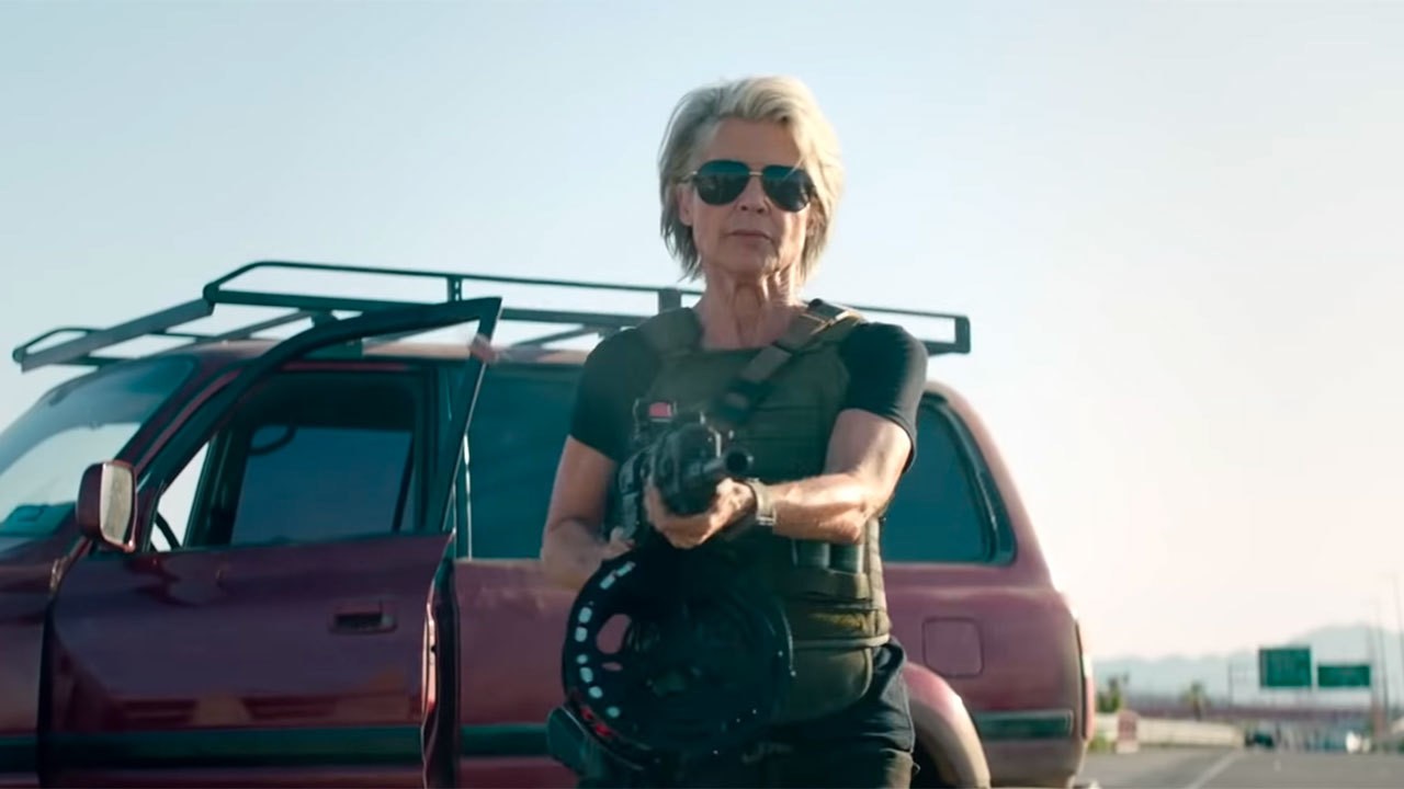 First Terminator Dark Fate Clip Puts Sarah Connor Back In Action