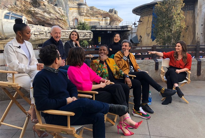 ET’s Ash Crossan Interviews The Rise of Skywalker Cast at Galaxy’s Edge