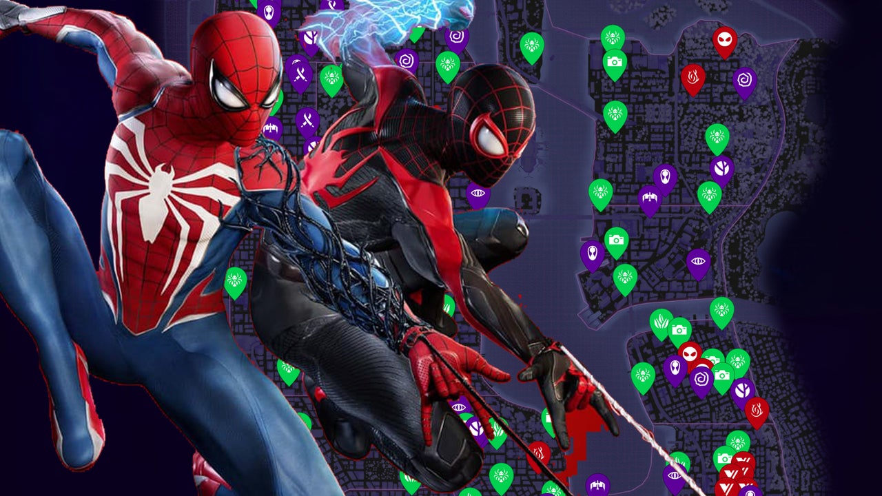 Marvel's Spider-Man 2 Interactive Map and Collectible Locations