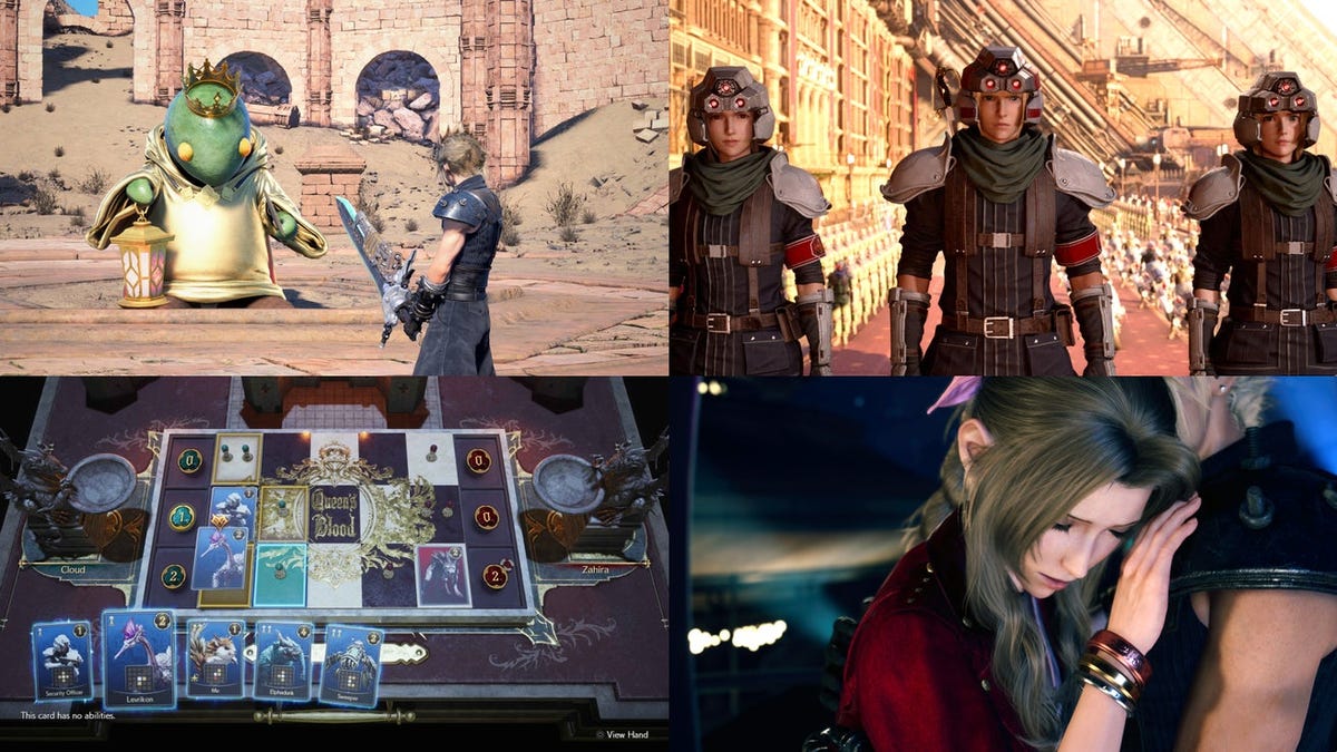 Mastering FF7 Rebirth's Combat, Card Game, Side Quests, And More Of The ...