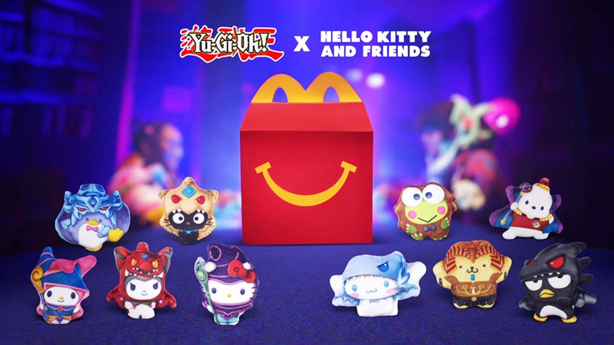 Yu-Gi-Oh And Hello Kitty Combine In New McDonald’s Happy Meal Crossover