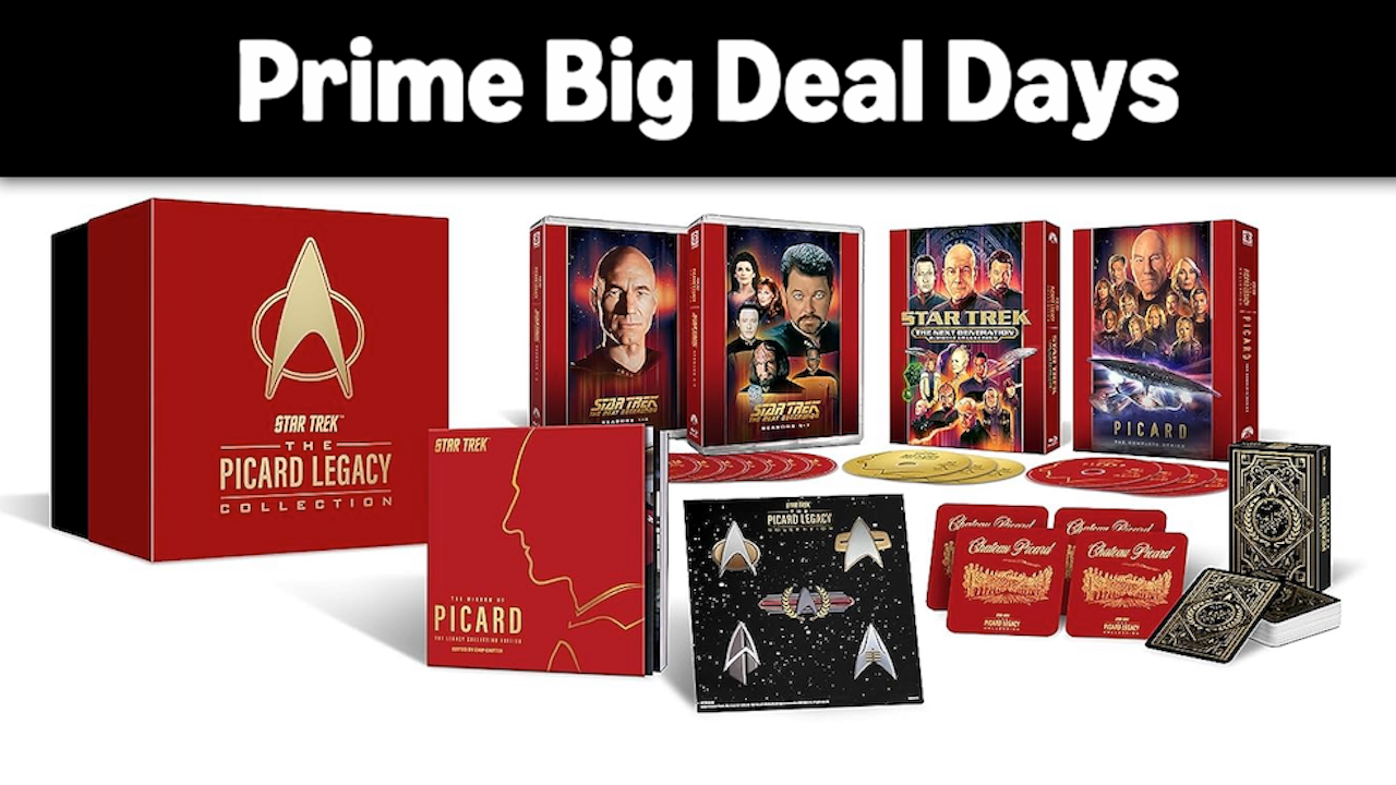 Star Trek 54-Disc Picard Legacy Collection Is $100 Off For Prime Big ...