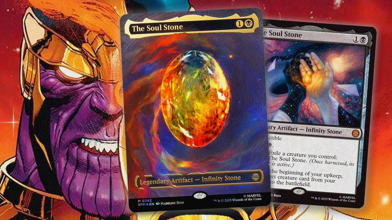 This Rare Infinity Stone Card Has Already Sold for $10,000 Before Magic ...